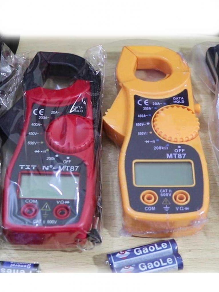MT87 LCD Digital Clamp Meters Multimeter Clamp Measurement AC/DC ...