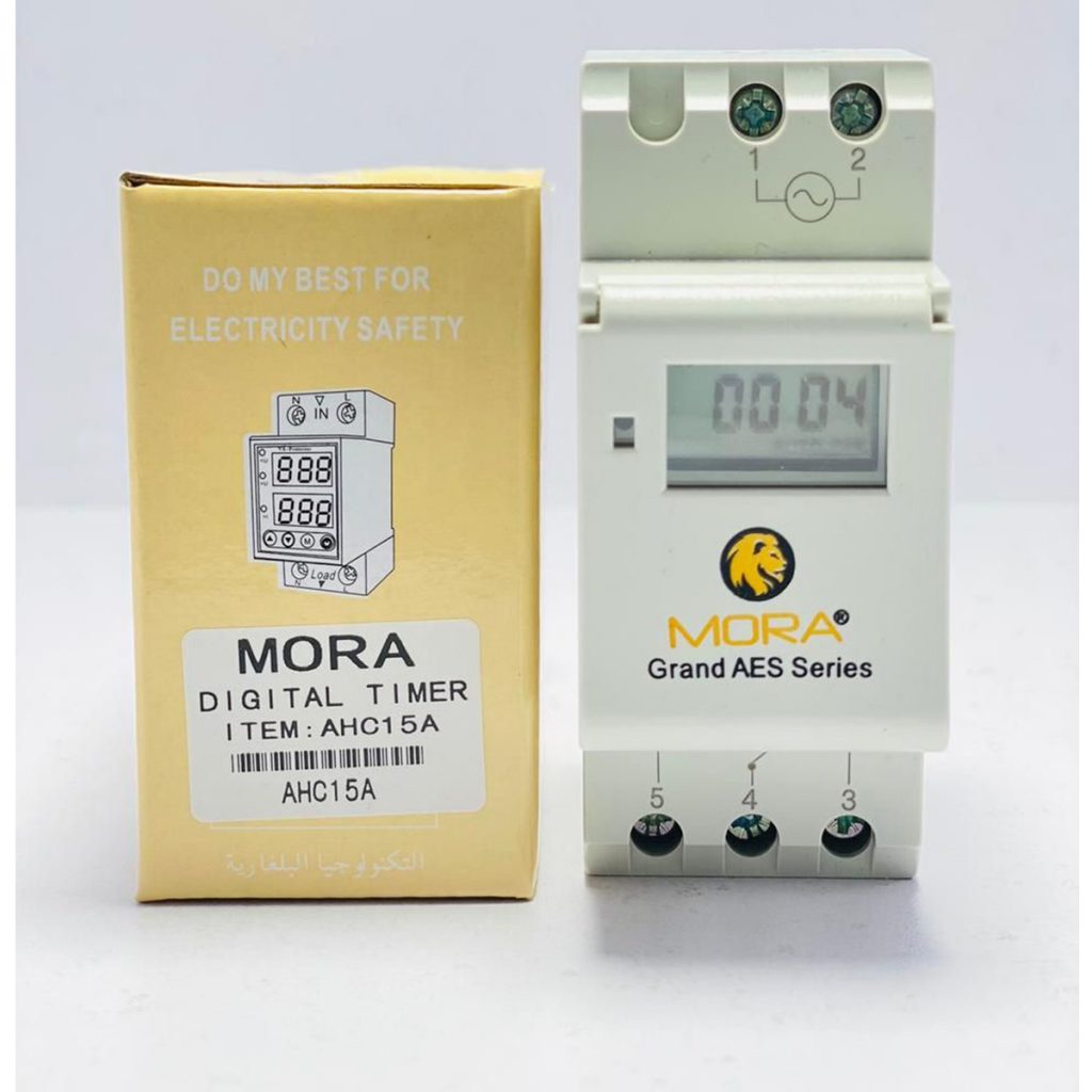 Mora Weekly 7 Days Programmable Digital TIME SWITCH – ElectricalWall